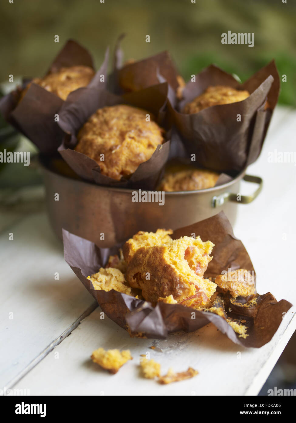 Muffins, one of the delicious tpes of cake served at National Trust ...