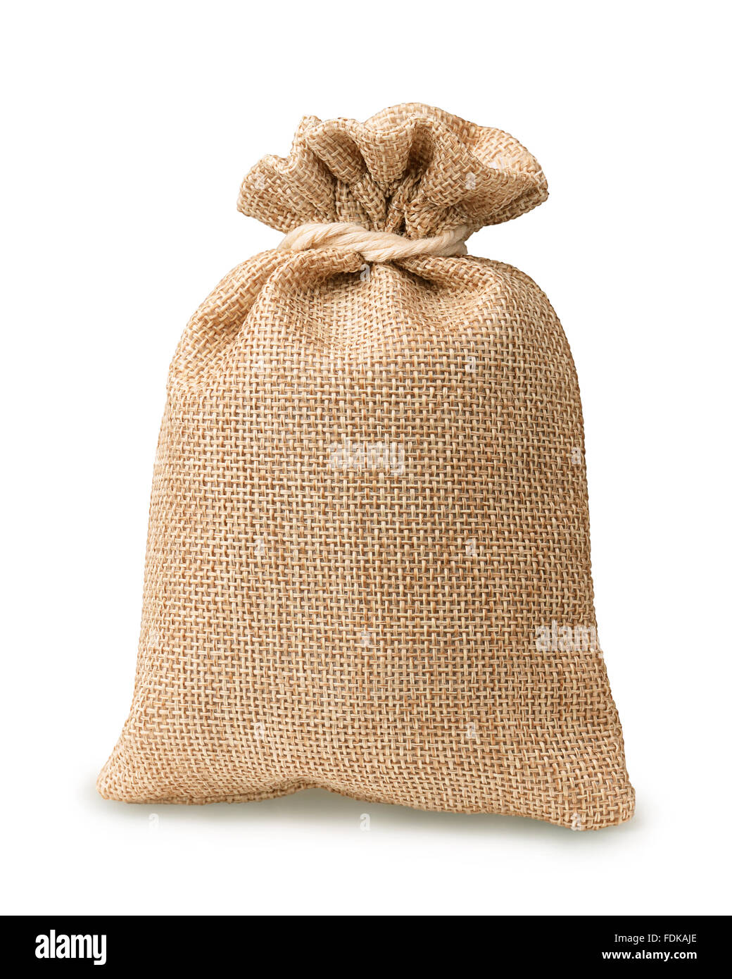 Burlap sack tied hi-res stock photography and images - Alamy