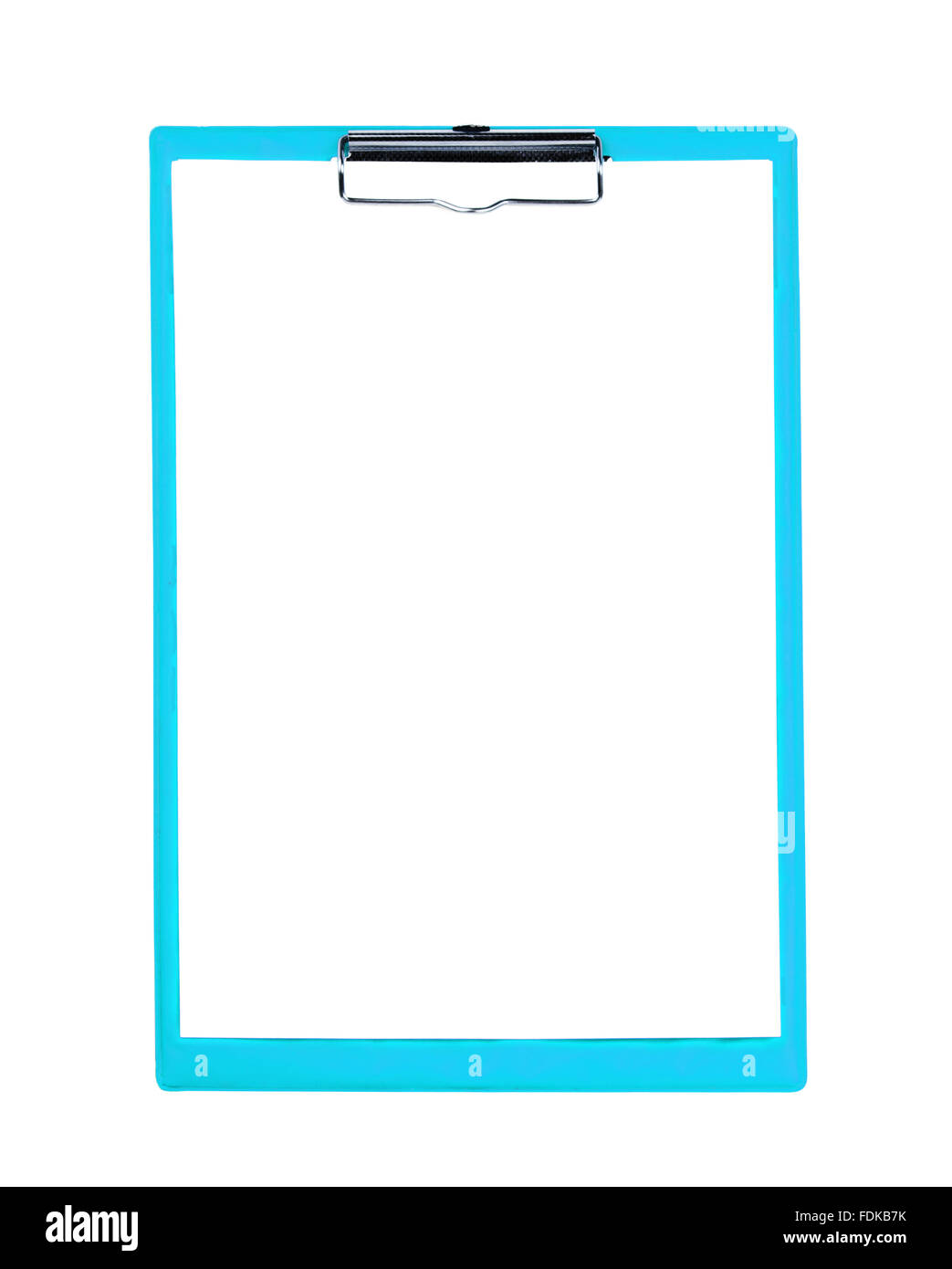 Blank isolated clipboard Cut Out Stock Images & Pictures - Alamy