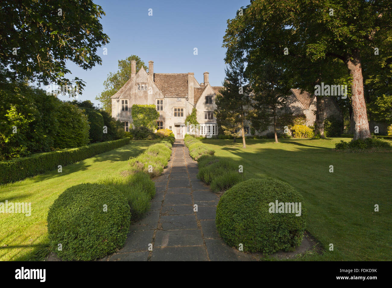 The east front of Avebury Manor, Wiltshire Stock Photo - Alamy