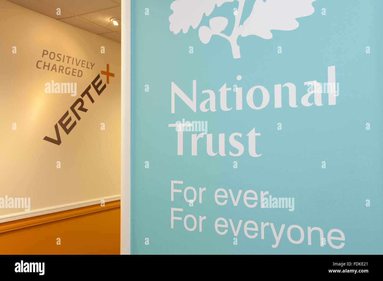 The National Trust Membership Department at Warrington Stock Photo - Alamy