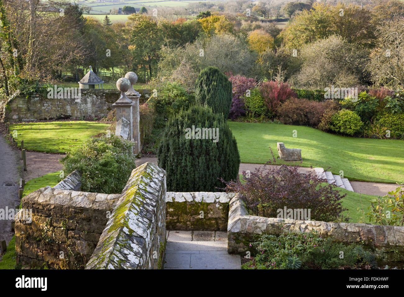 Trerice Gardens High Resolution Stock Photography and Images - Alamy