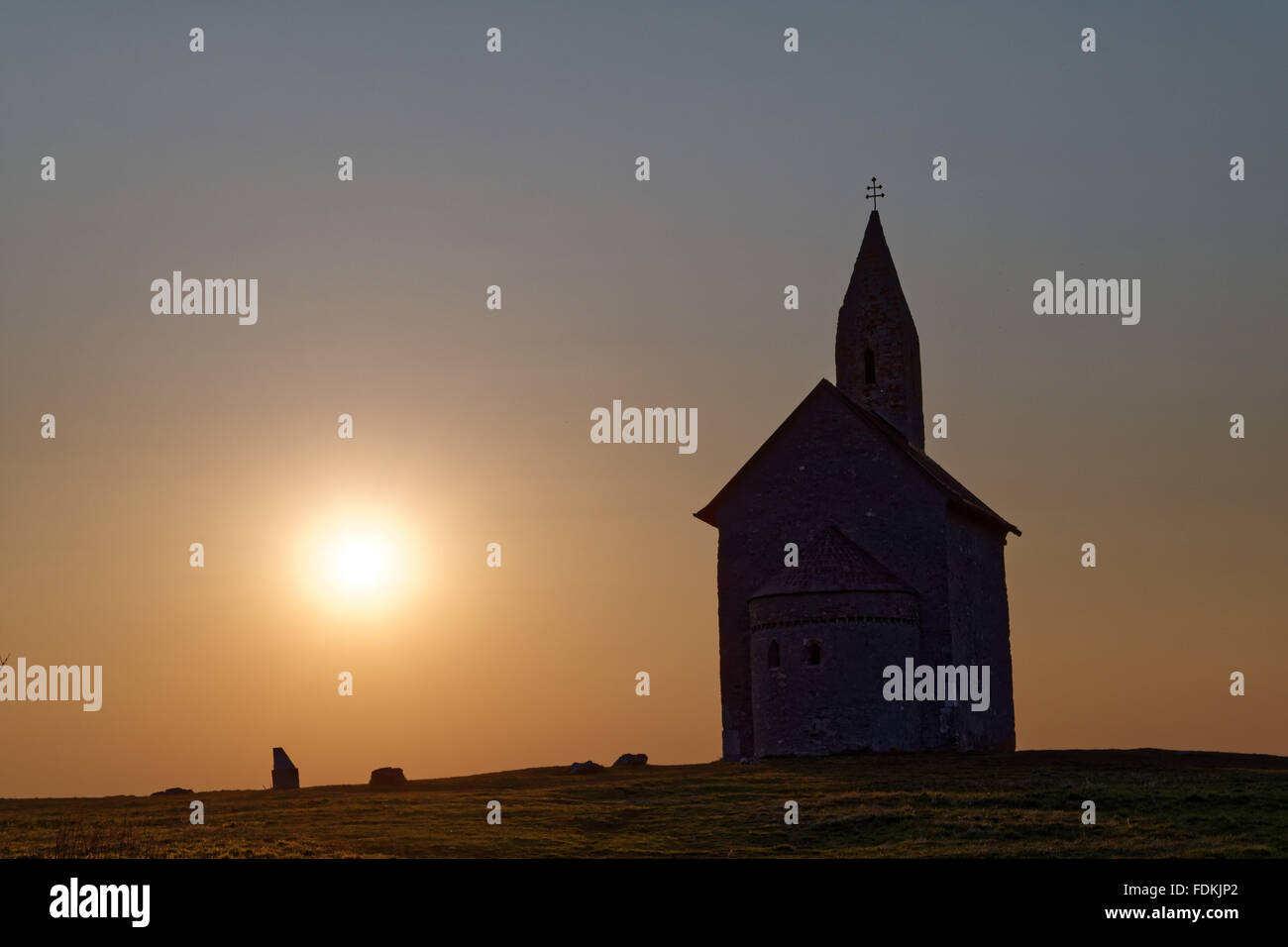 Over church hi-res stock photography and images - Alamy
