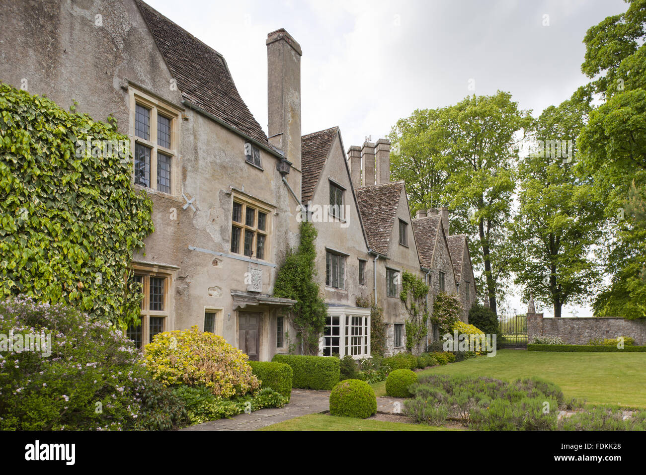 The east front of Avebury Manor, Wiltshire Stock Photo - Alamy
