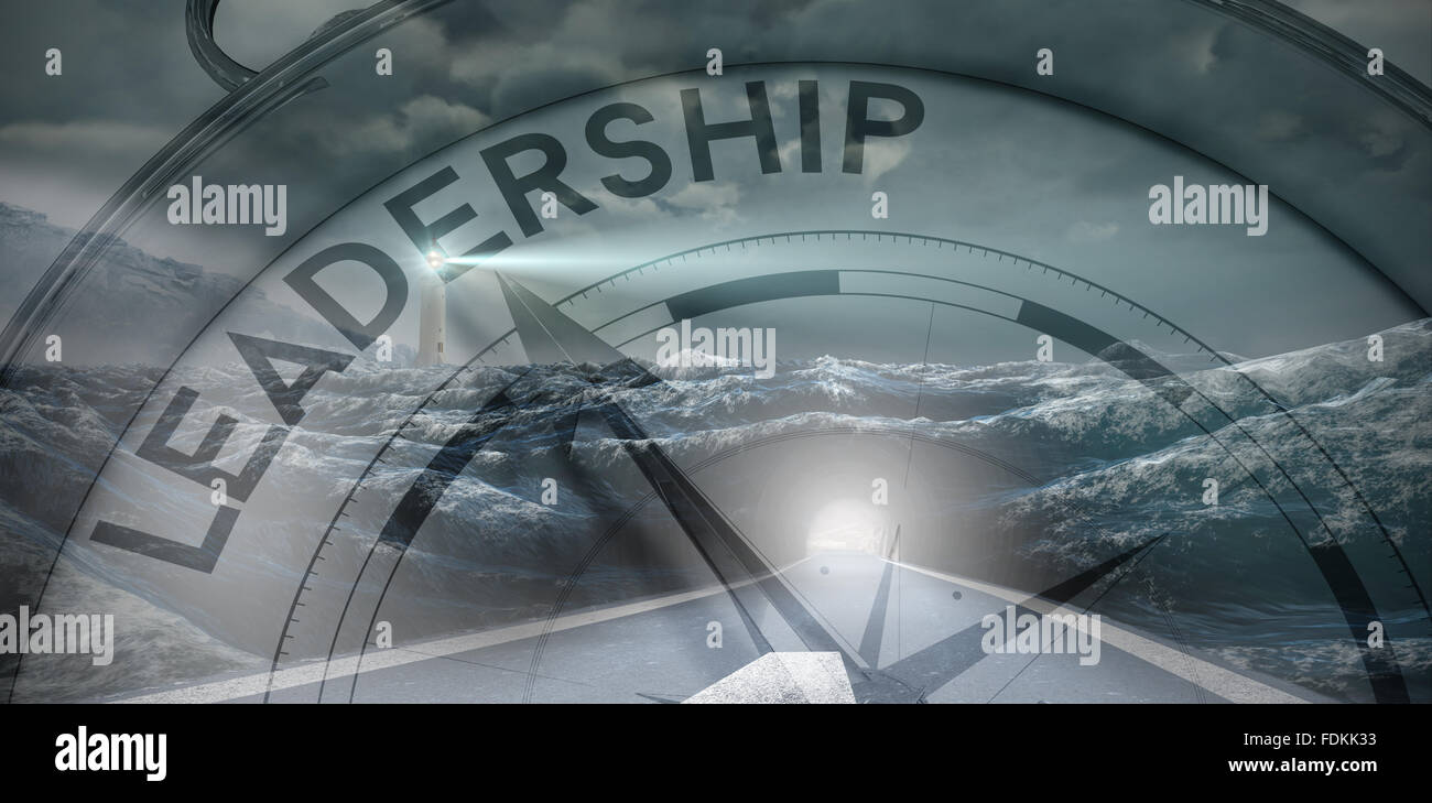 Compass pointing leadership hi-res stock photography and images - Alamy