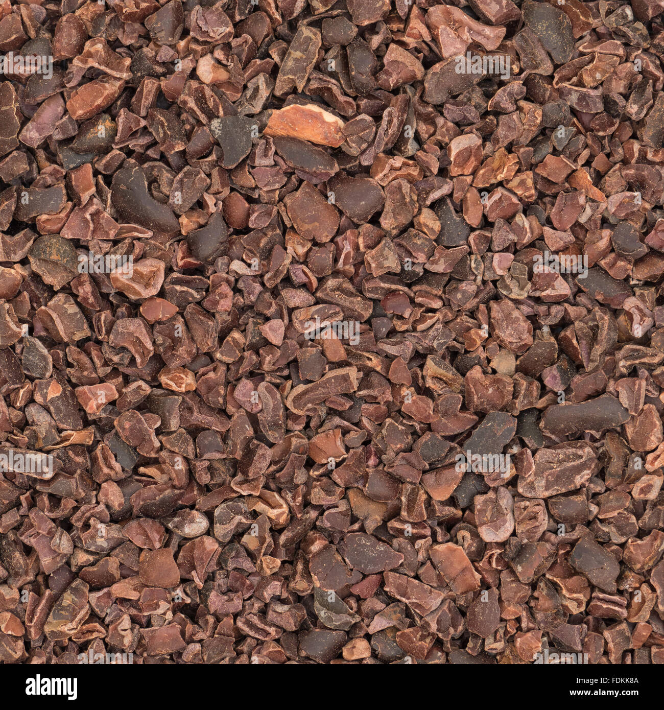 Cacao Nibs Texture Stock Photo - Alamy