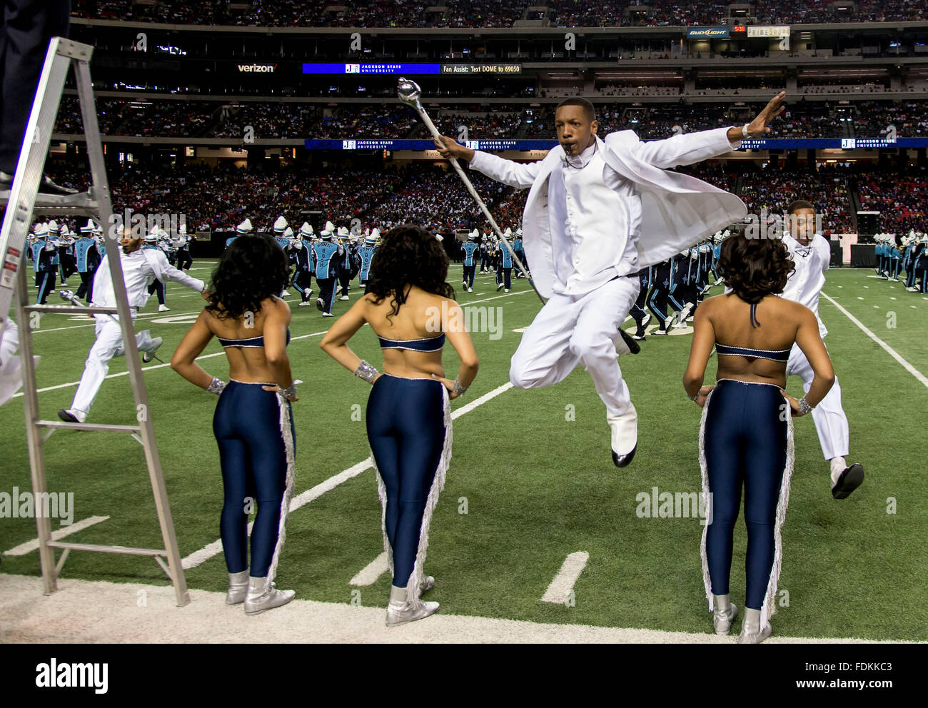 Atlanta, GA, USA. 30th Jan, 2016. The Jackson State University Sonic ...