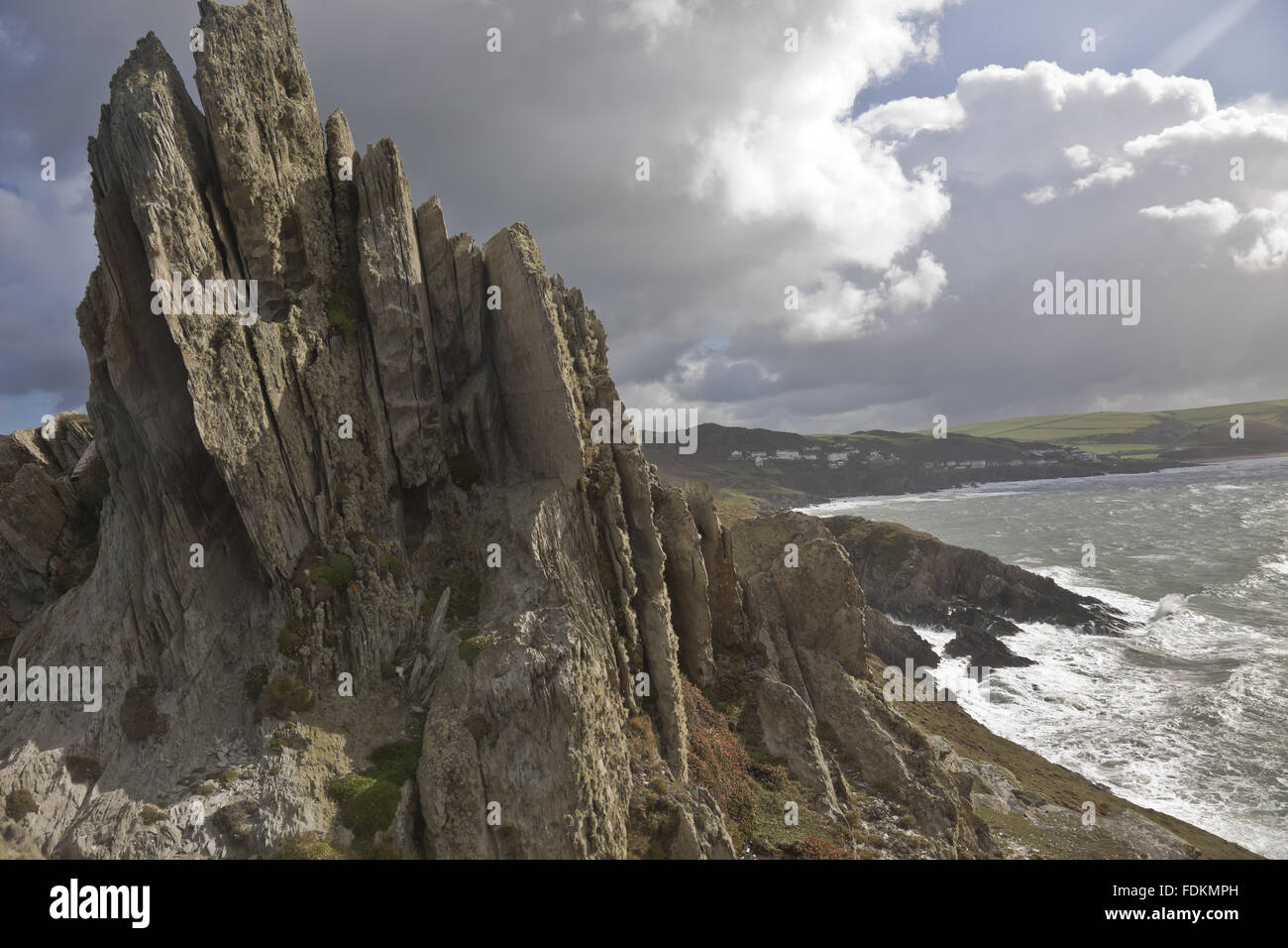 Morte Point, North Devon Stock Photo - Alamy