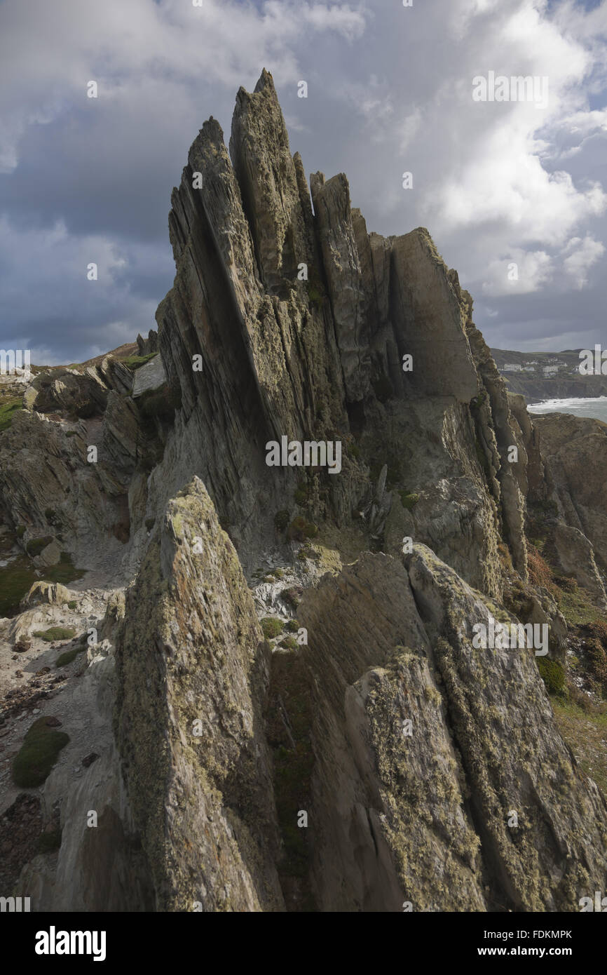 Morte Point, North Devon Stock Photo - Alamy