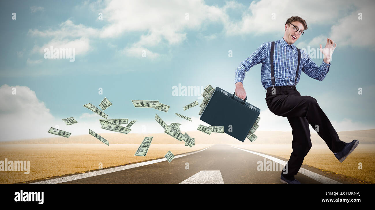 Running businessman hi-res stock photography and images - Alamy