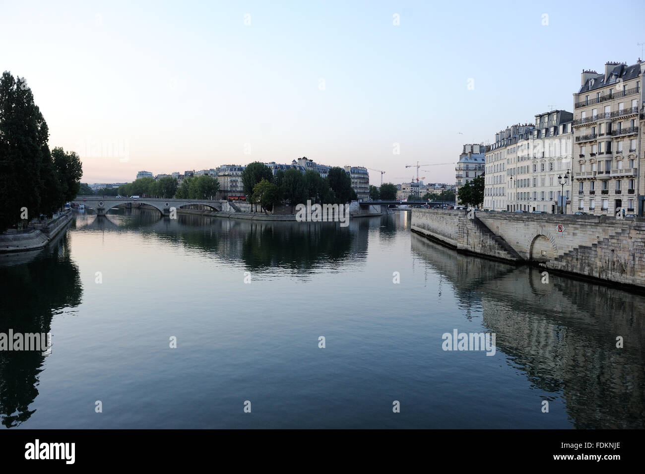 Empty paris 15 08 2013 france ile de france hi-res stock photography ...