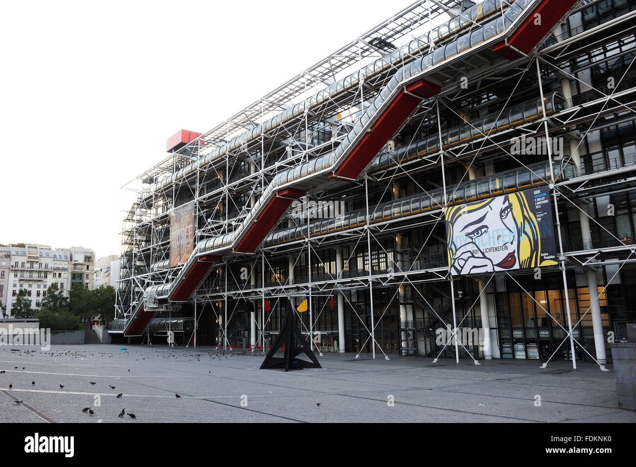 Empty paris 15 08 2013 france ile de france hi-res stock photography ...