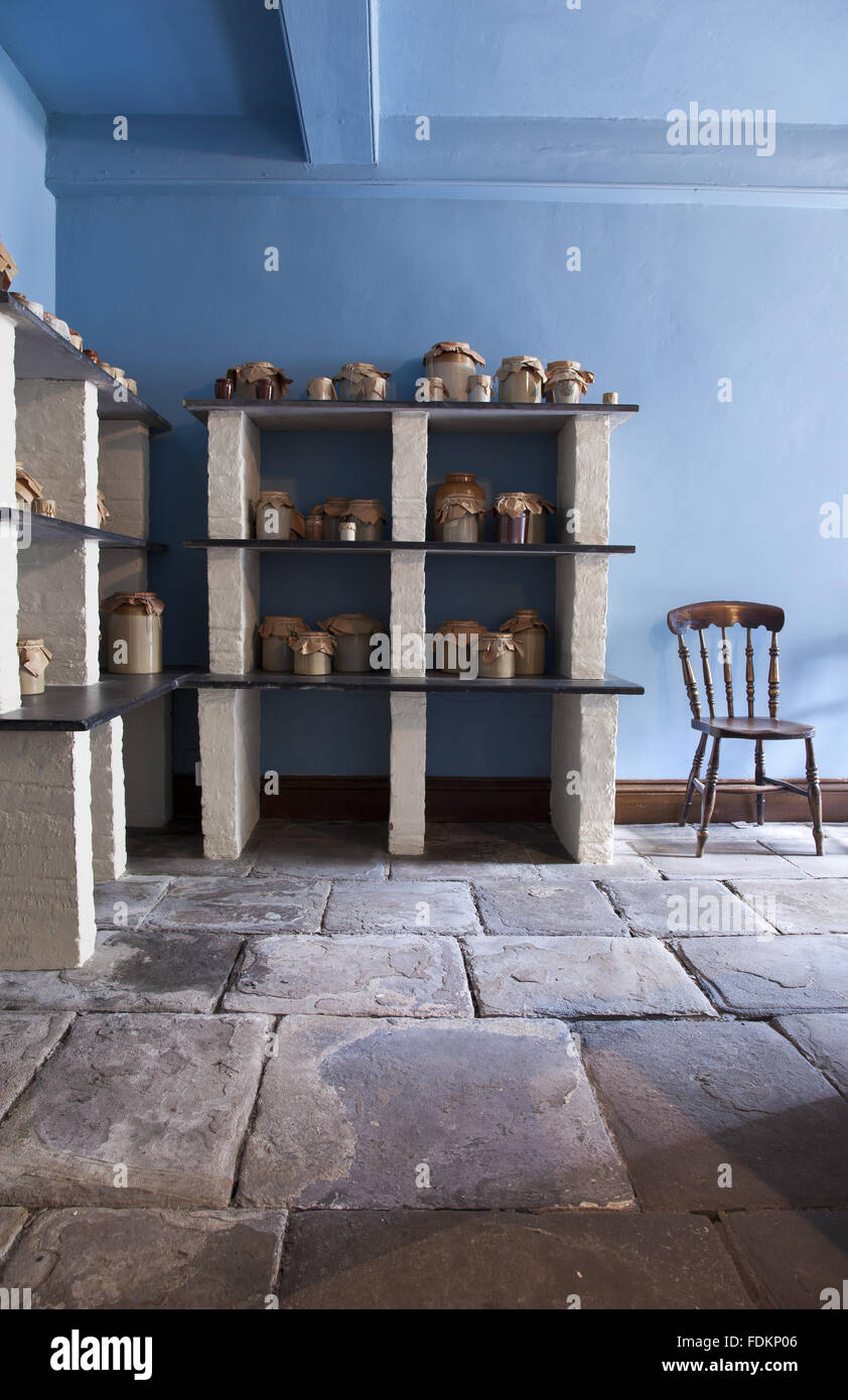 The Still Room at Tredegar House, Newport, South Wales Stock Photo - Alamy