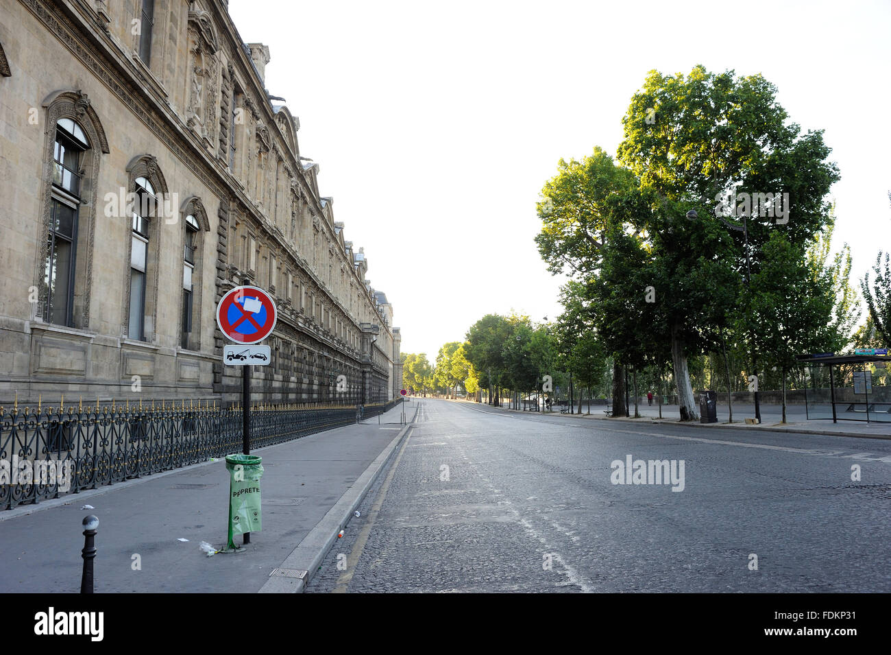 Empty Paris - 15/08/2013 - France / Ile-de-France (region) / Paris ...