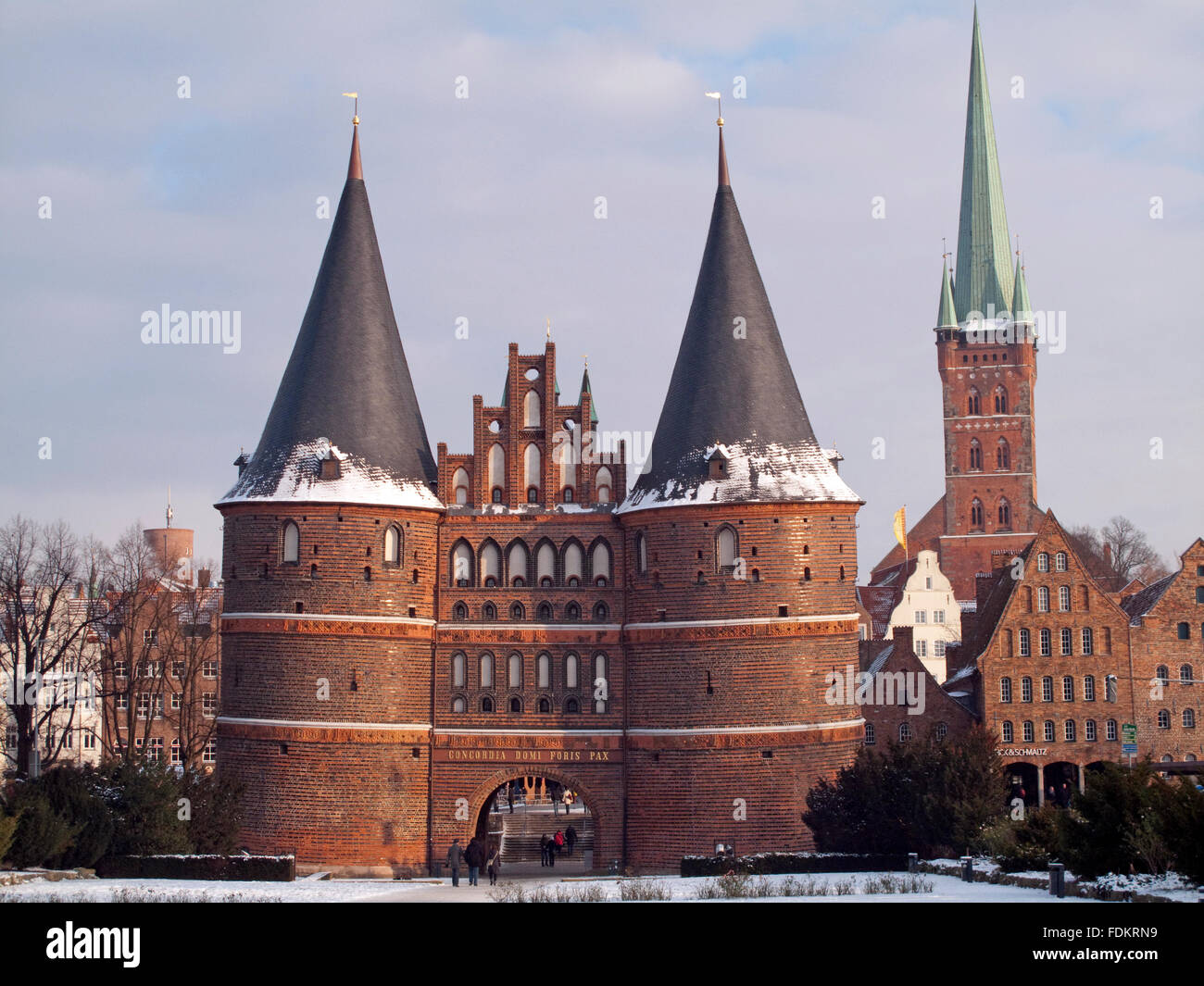 Holstentor Winter High Resolution Stock Photography and Images - Alamy