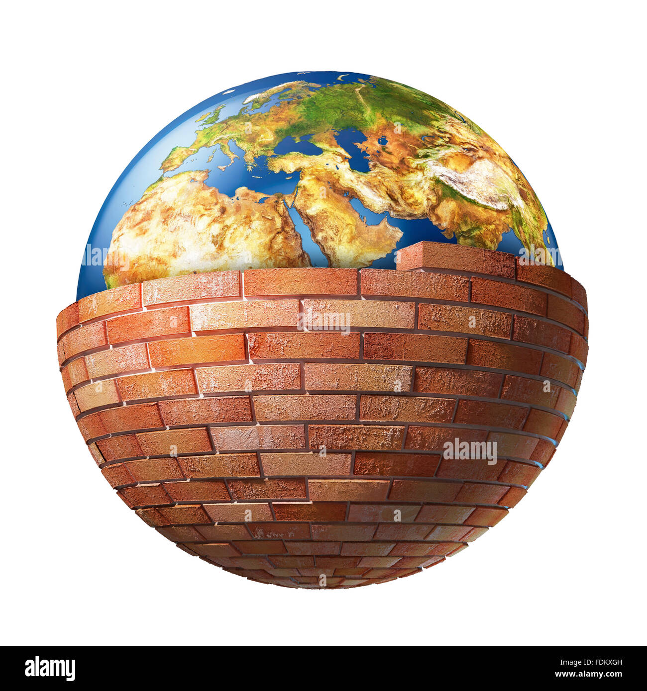 Land behind Cut Out Stock Images & Pictures - Alamy