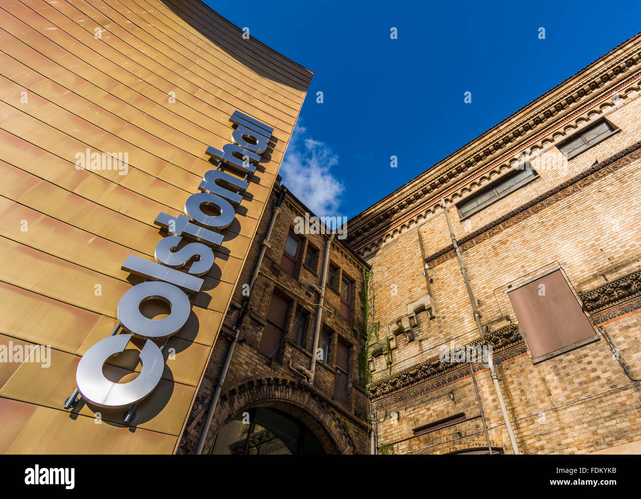 The facade of Colston Hall, Bristol's top music venue, on Colston ...