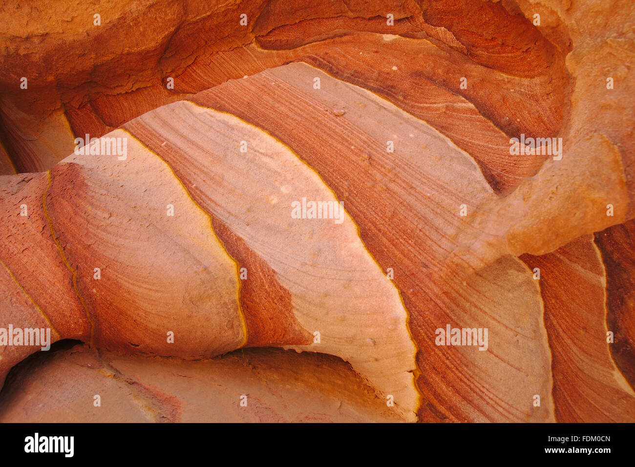 Colored sandstone in Petra, Jordan Stock Photo - Alamy