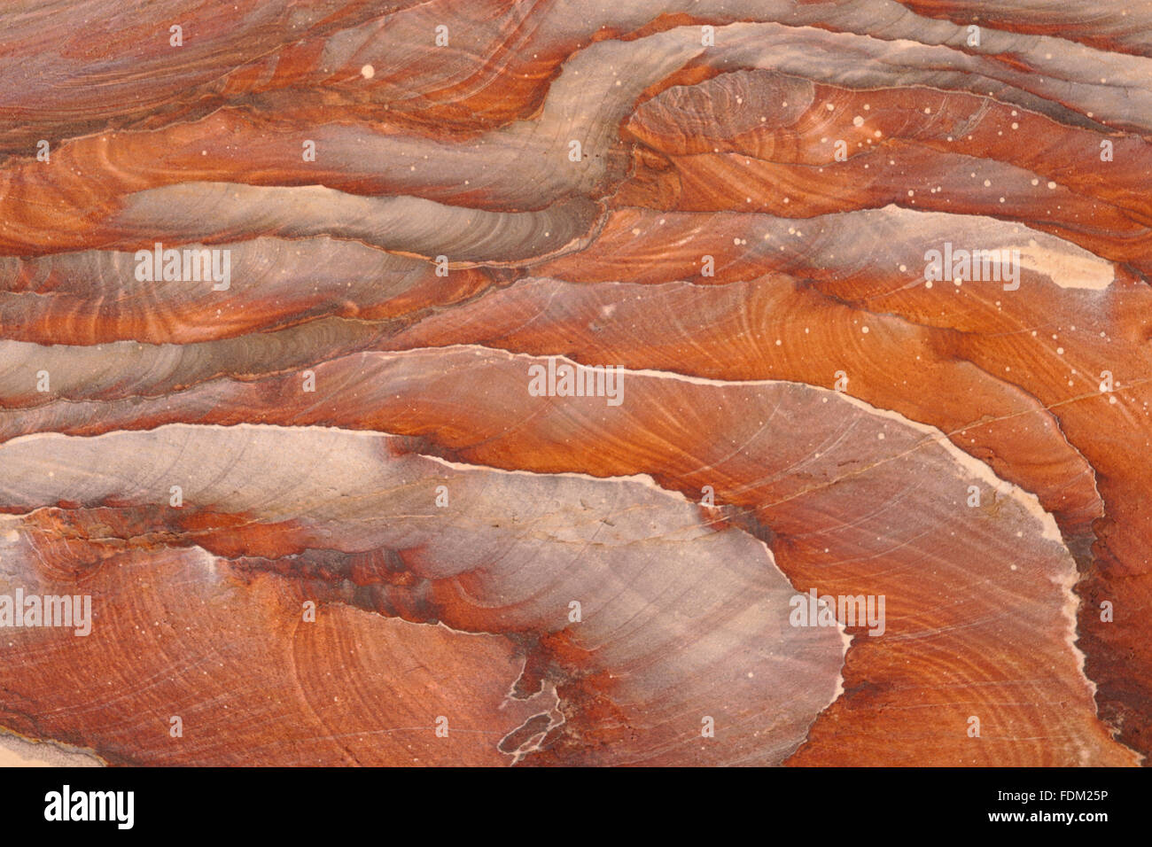 Colored sandstone in Petra, Jordan Stock Photo - Alamy