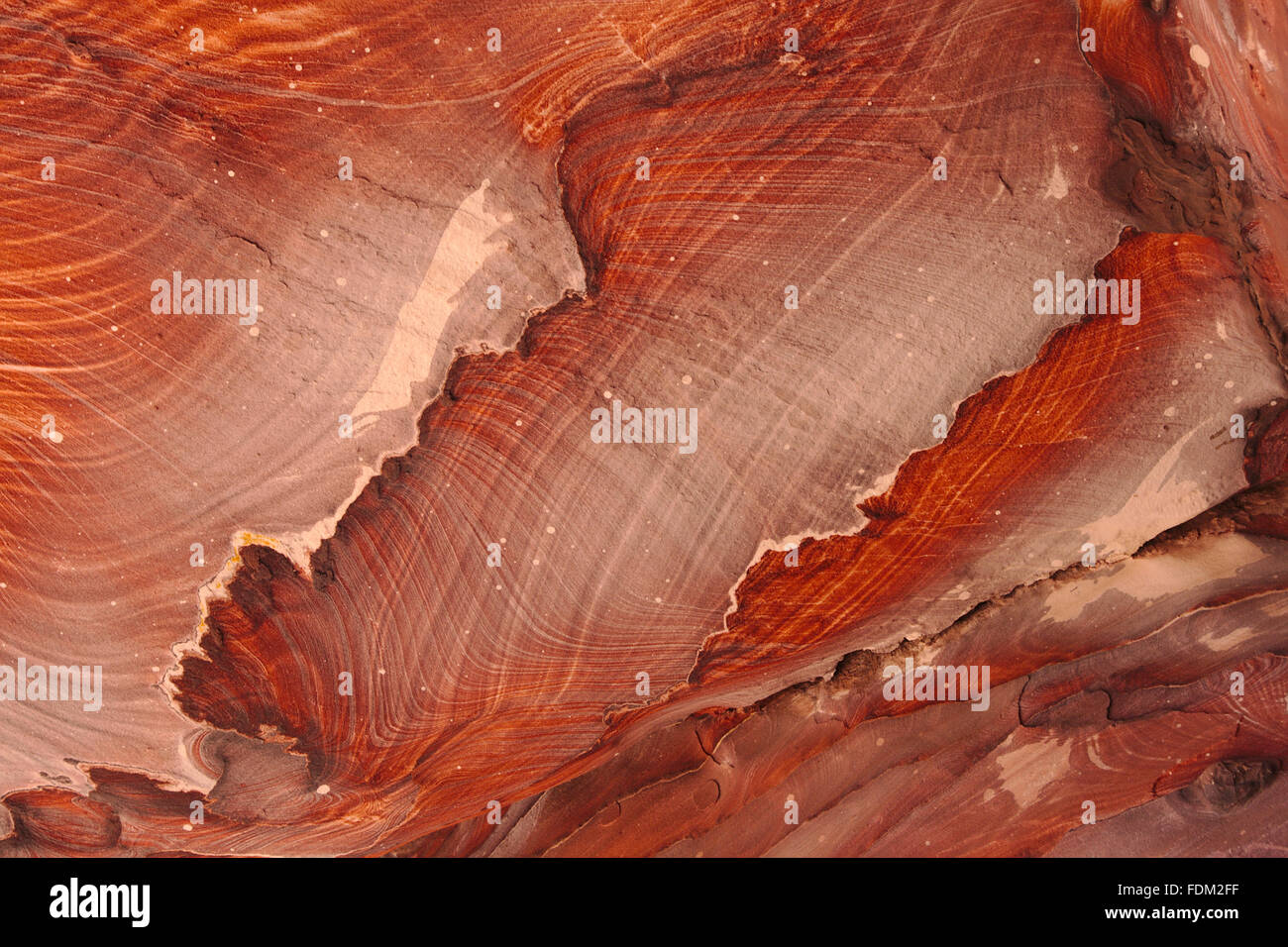 Colored sandstone in Petra, Jordan Stock Photo - Alamy