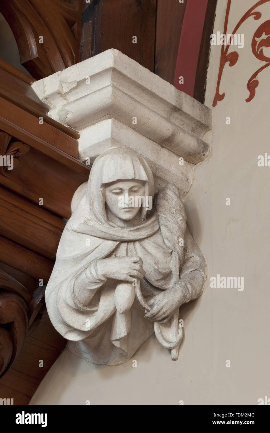 Cowled figure hi-res stock photography and images - Alamy