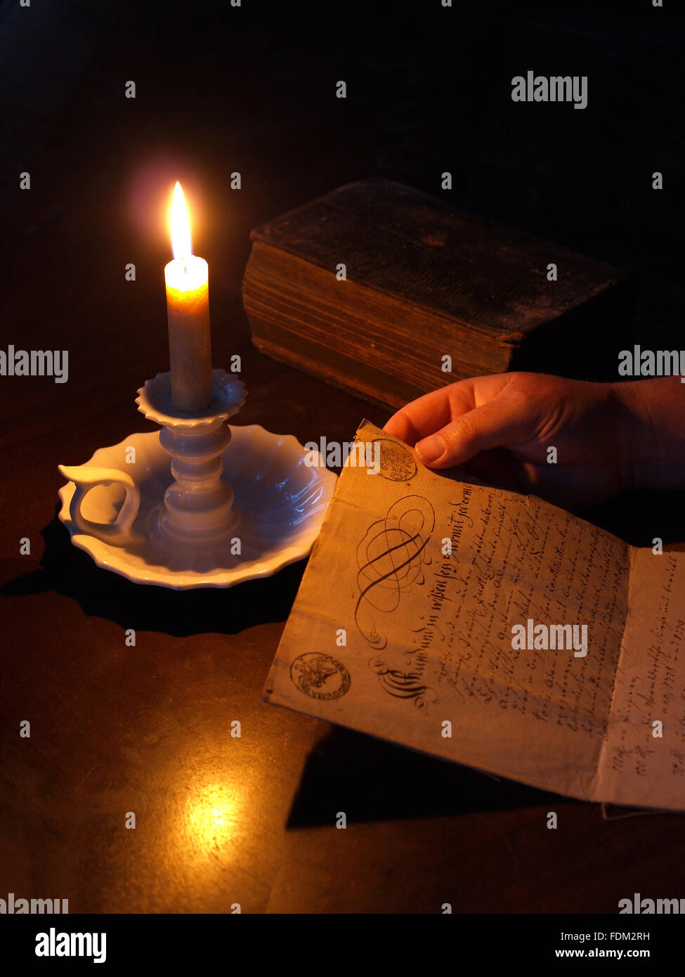 Reading Candles High Resolution Stock Photography and Images - Alamy