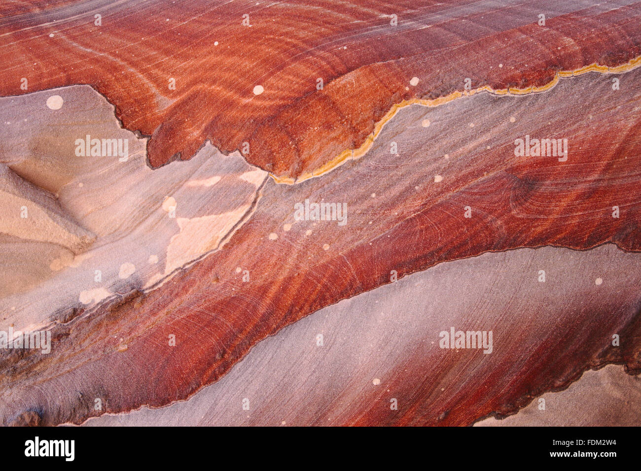Colored sandstone in Petra, Jordan Stock Photo - Alamy