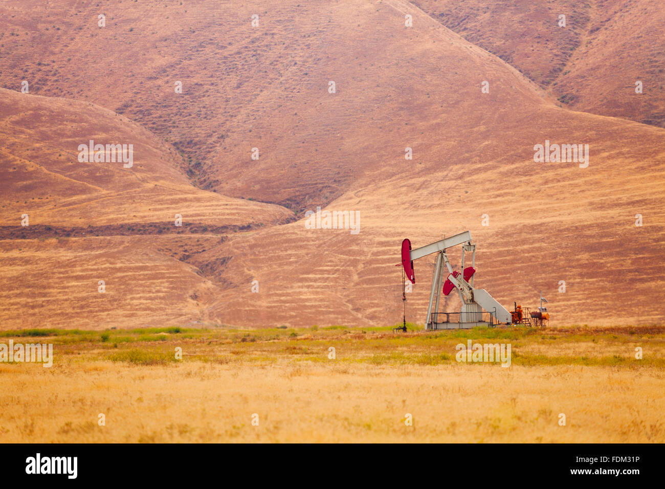 Extraction mineral in California desert Stock Photo - Alamy