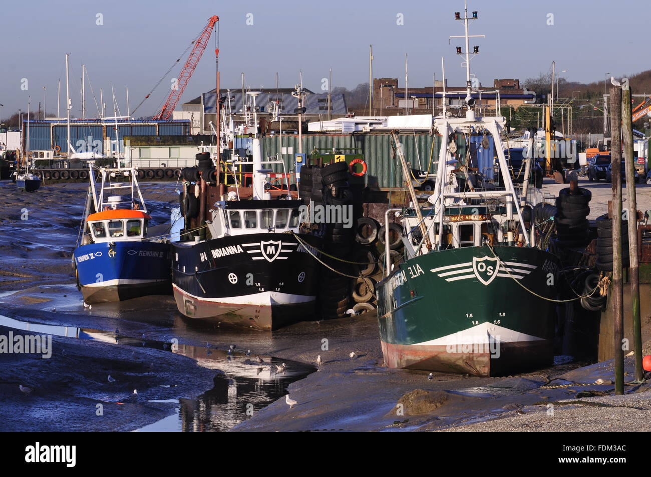 Cockle Fishing Boat Leigh On Sea High Resolution Stock Photography and ...