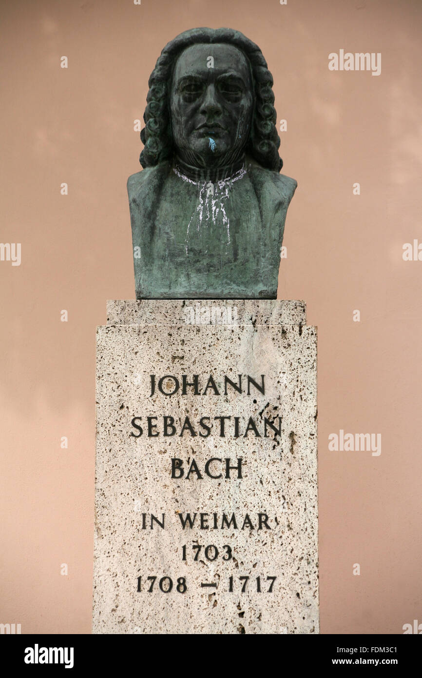 Bust Of Johann Sebastian Bach High Resolution Stock Photography and ...