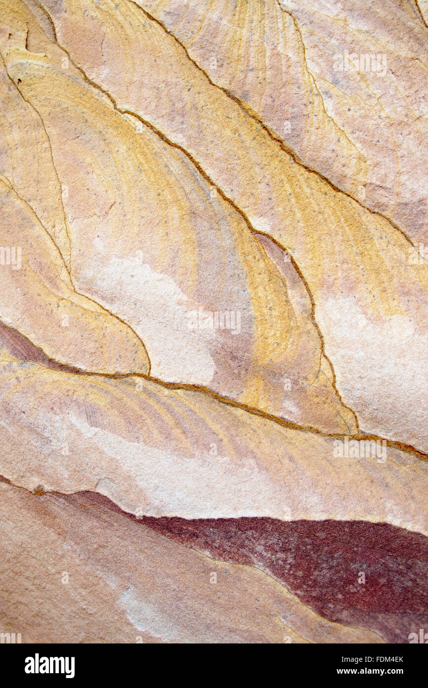 Colored sandstone in Petra, Jordan Stock Photo - Alamy