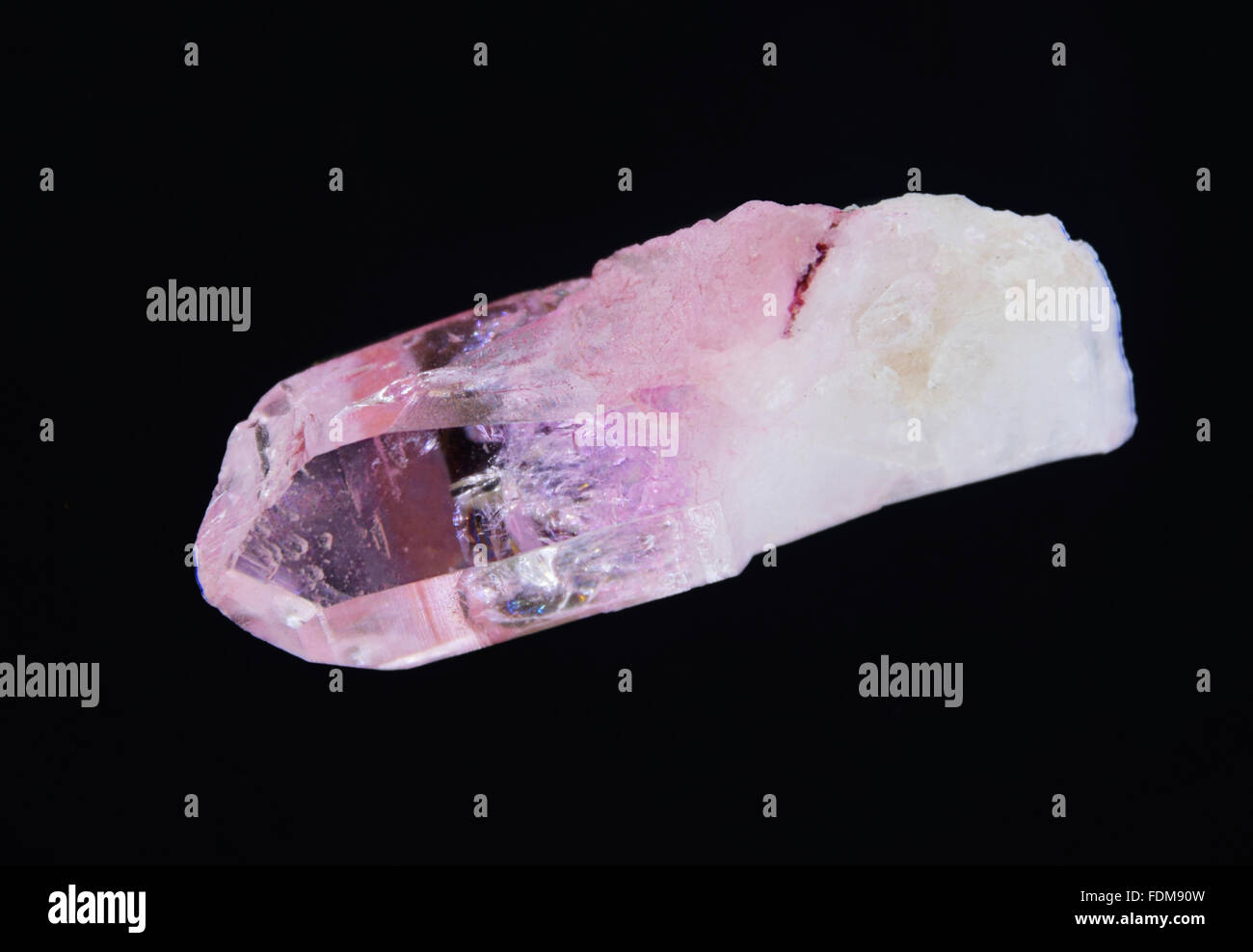 Single Amethyst Crystal Stock Photo - Alamy