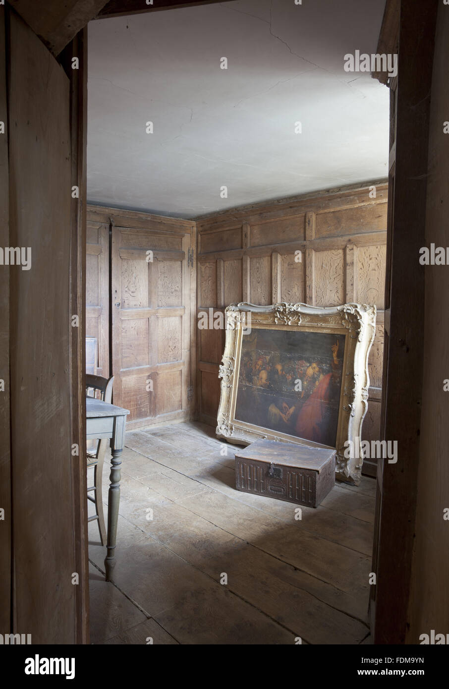 The 'Secret Room' at Chastleton House, Oxfordshire. 'The Parable of the ...