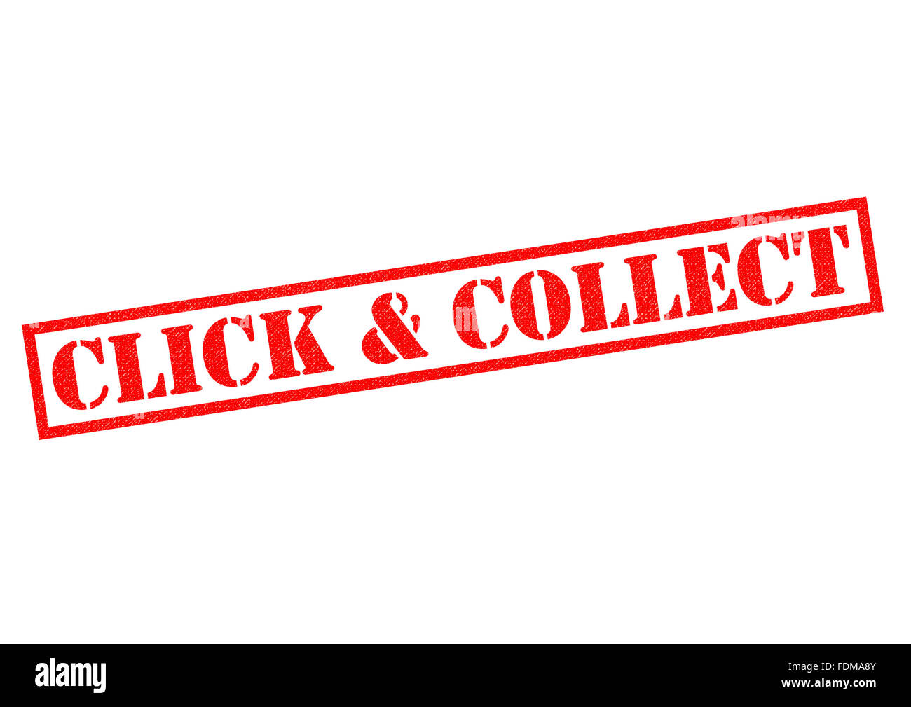 Click collect internet online Cut Out Stock Images & Pictures - Alamy