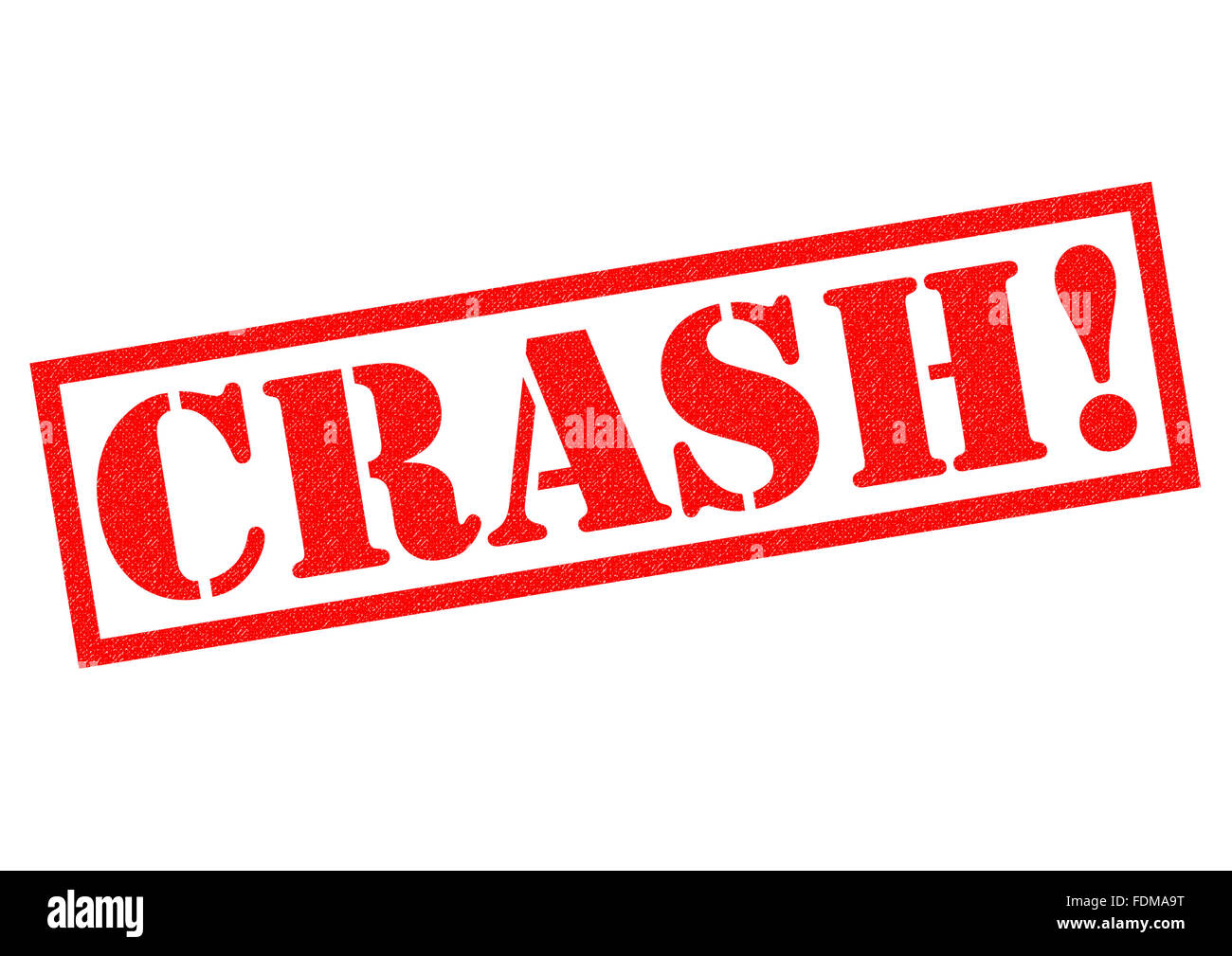 CRASH! red Rubber Stamp over a white background Stock Photo - Alamy