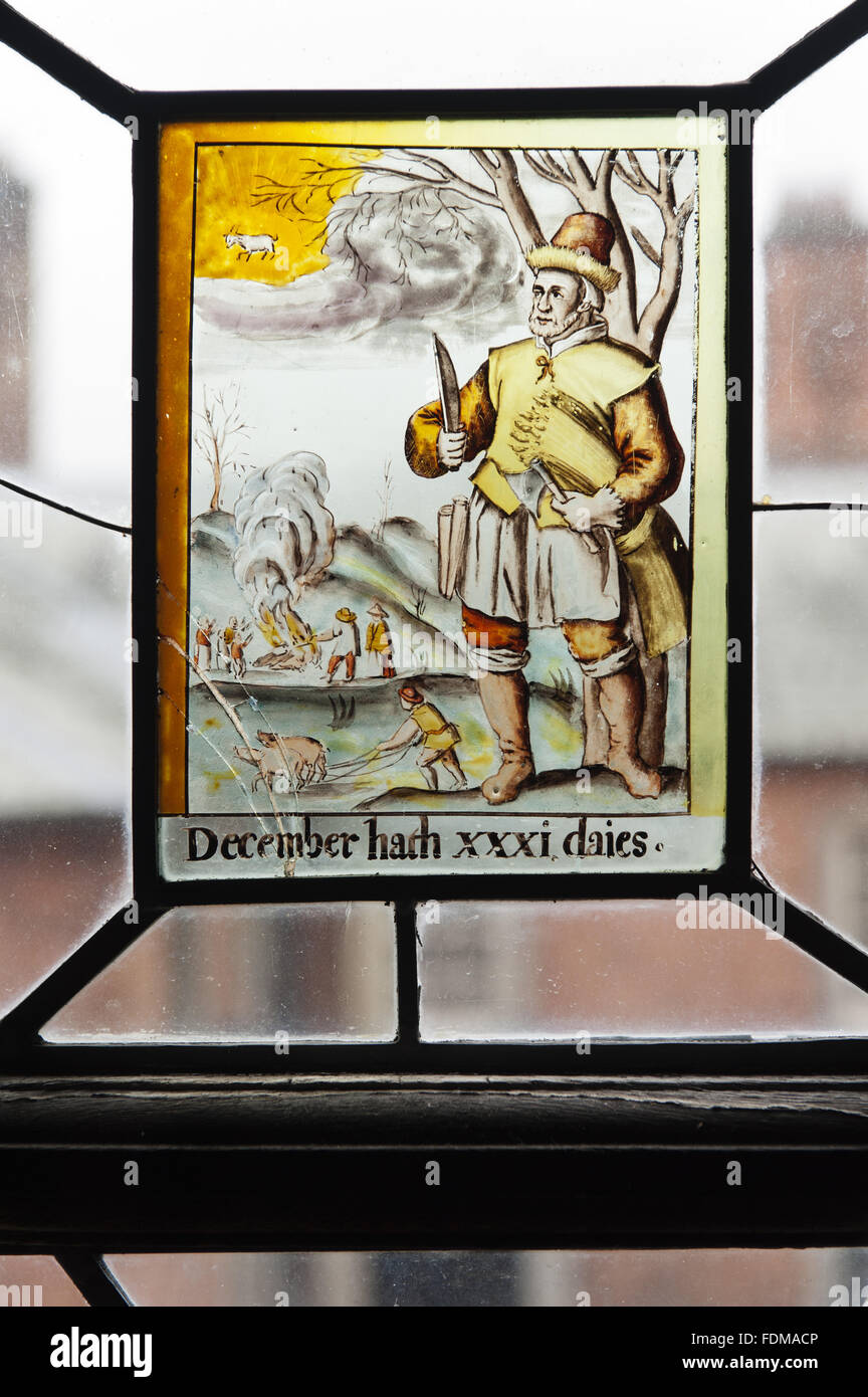 17th century flemish stained glass window hi-res stock photography and ...