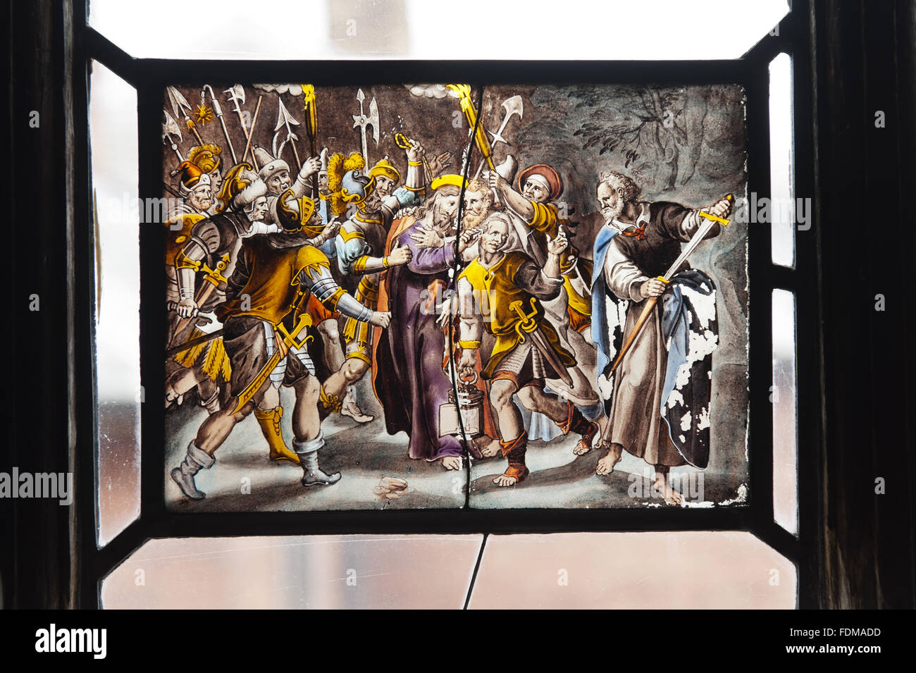 17th century stained glass window hi-res stock photography and images ...