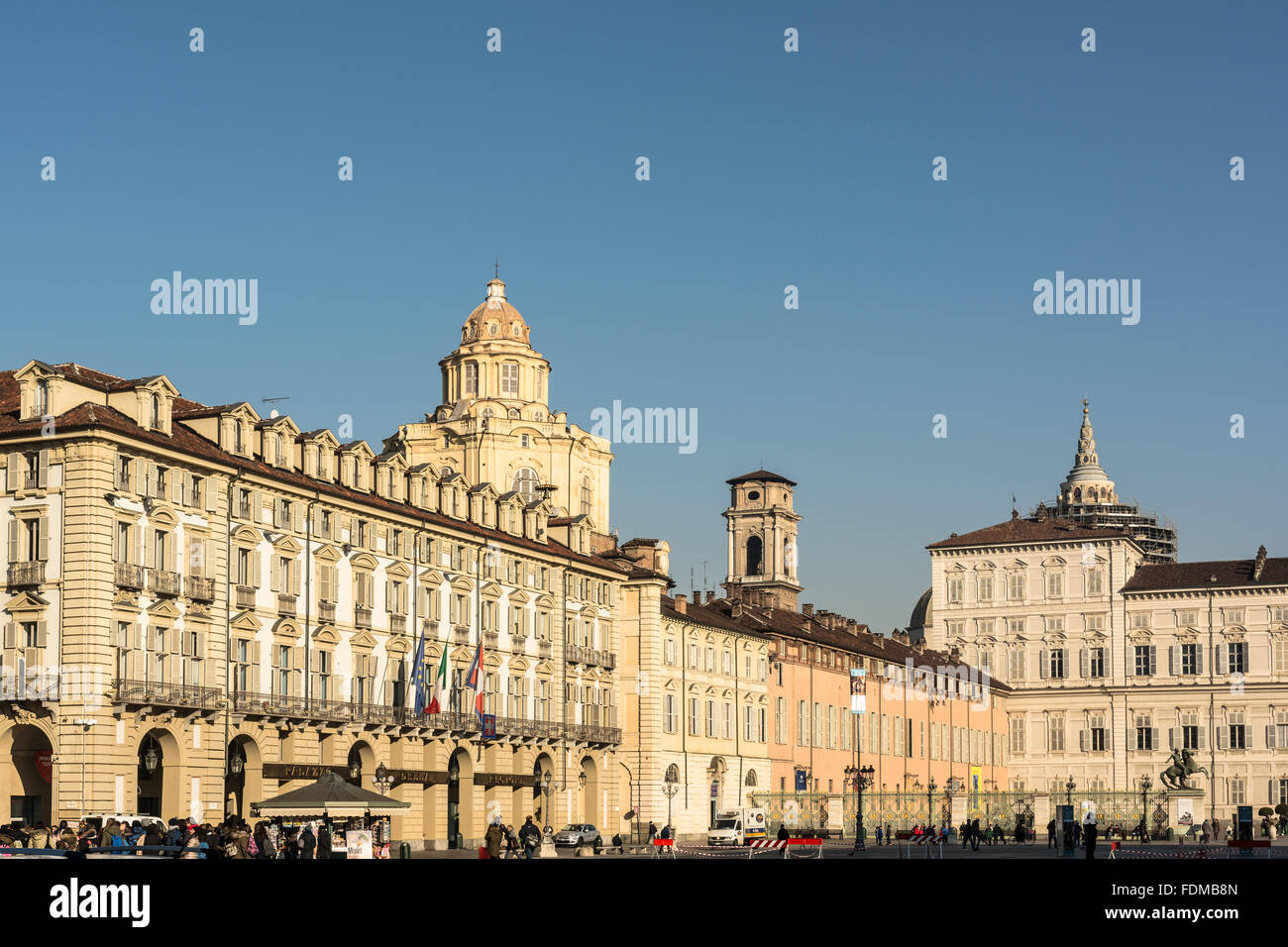 Torino piazza castello hi-res stock photography and images - Alamy