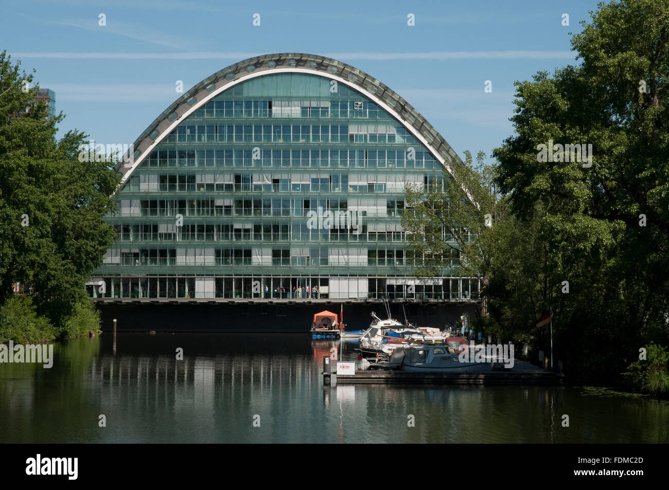 Office Building Berliner Bogen Hamburg High Resolution Stock ...