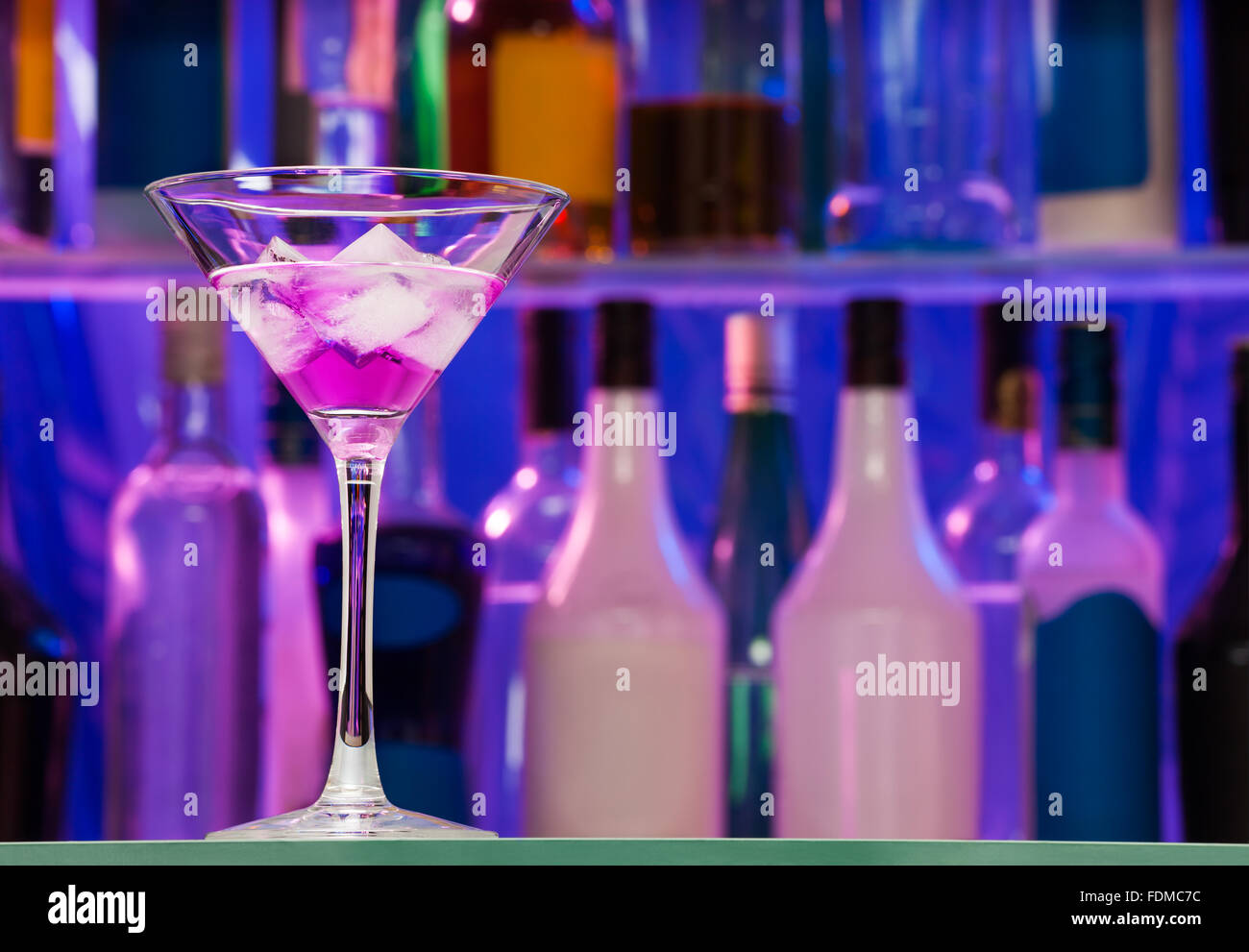 Bar and color alcohol cocktail drink Stock Photo - Alamy