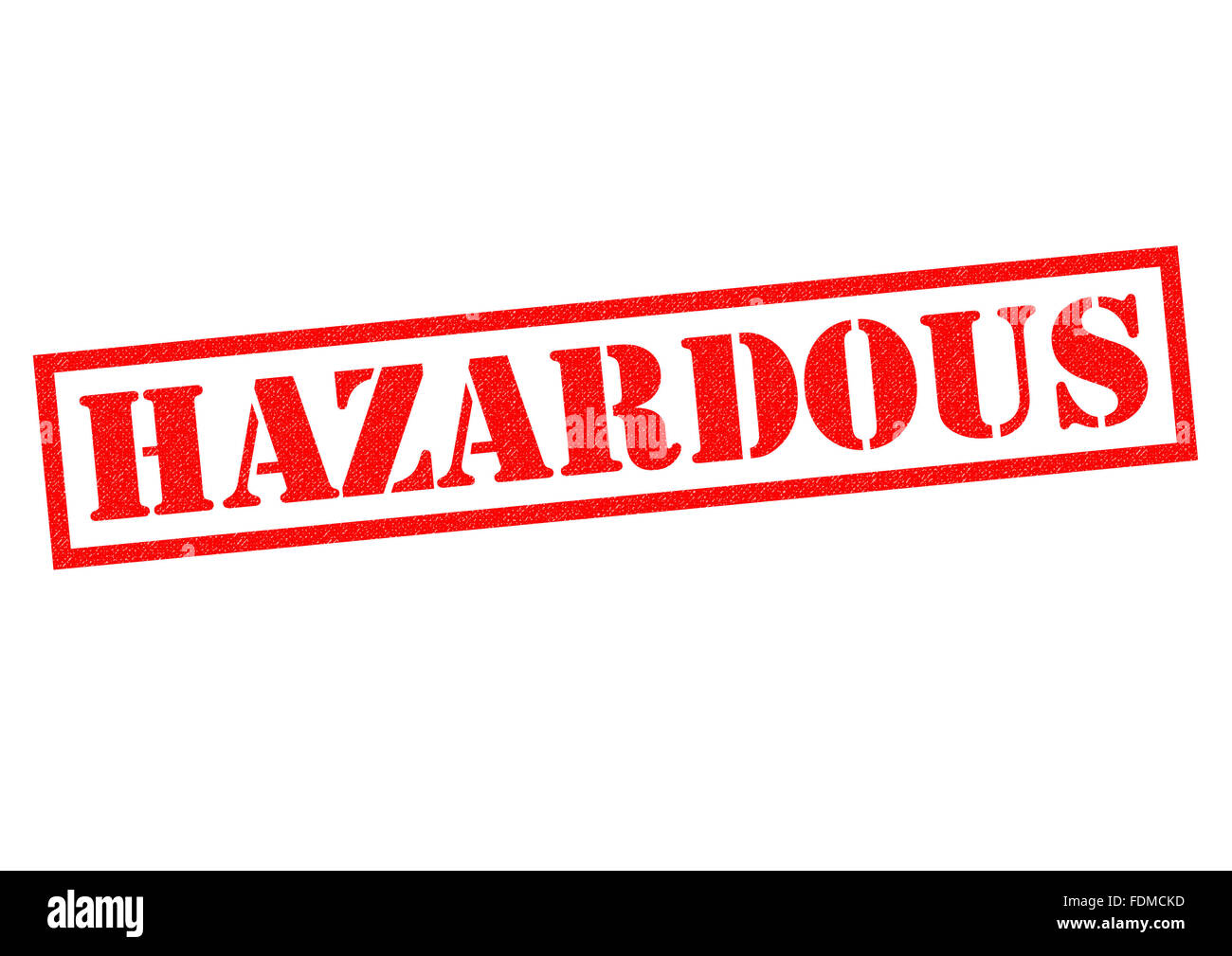 HAZARDOUS red Rubber Stamp over a white background Stock Photo - Alamy