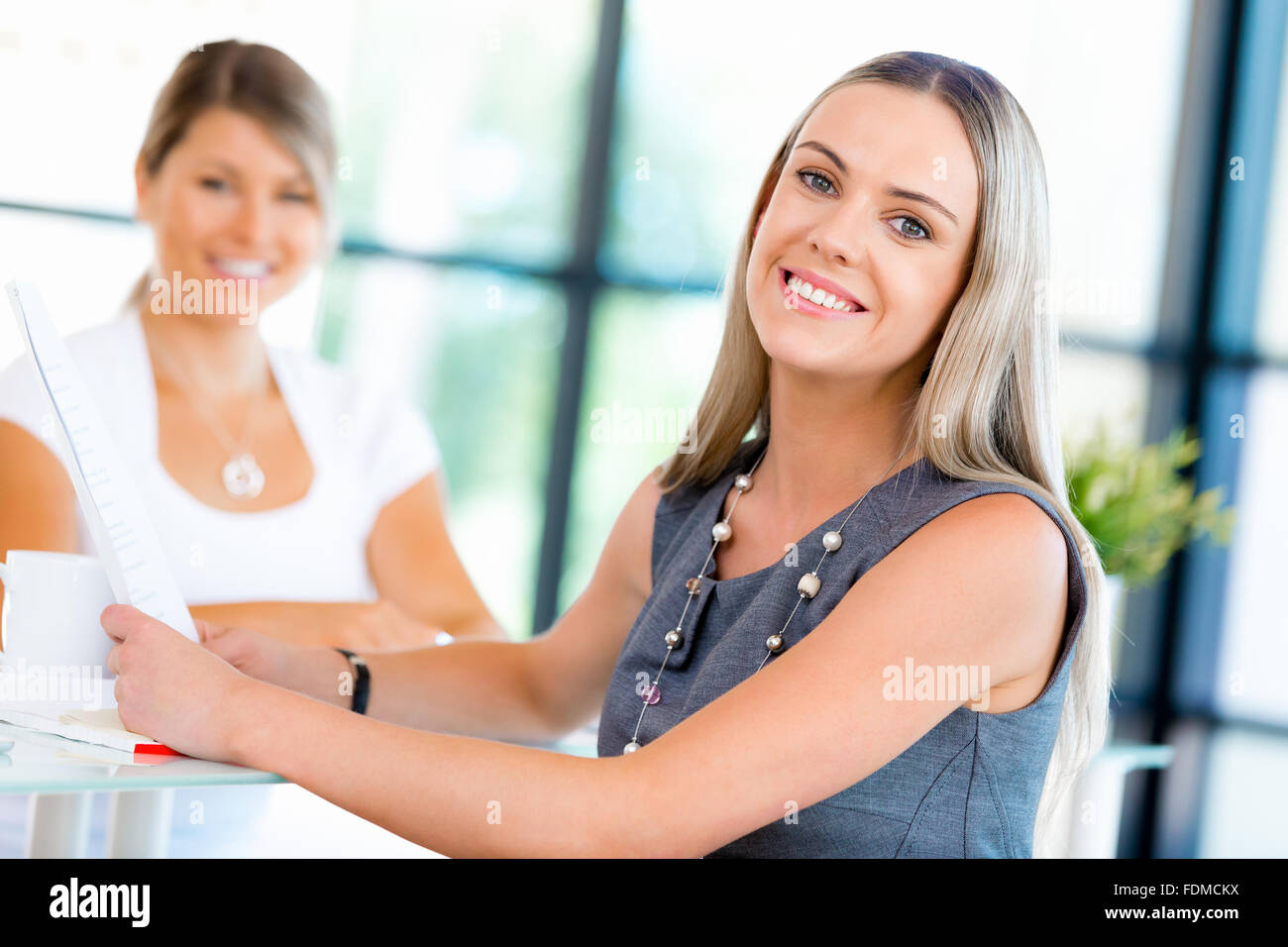Young professional at job interview Stock Photo - Alamy
