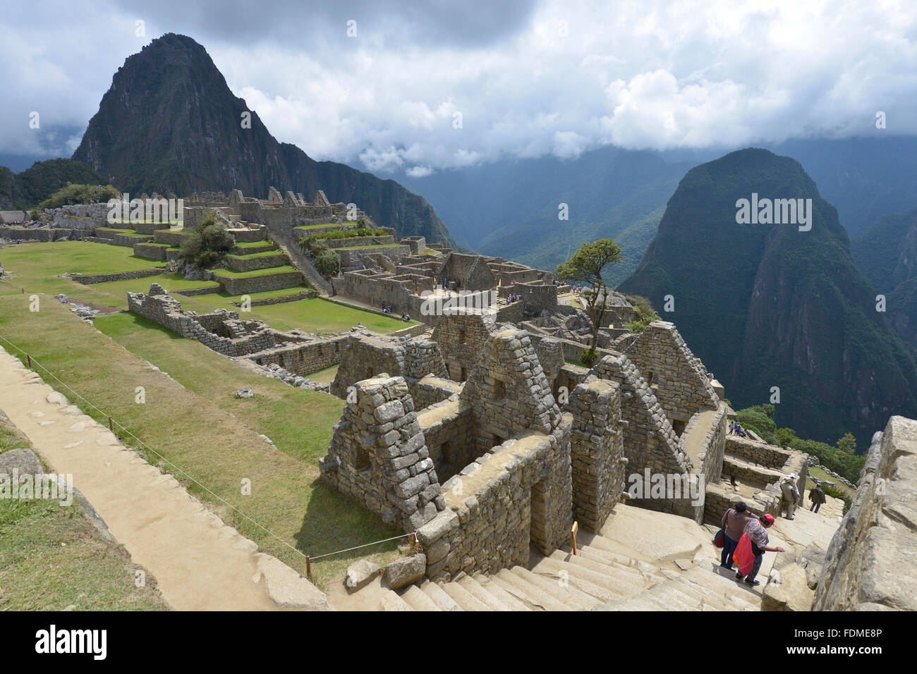 Machu Picchu, Peru, UNESCO World Heritage Site in 1983. One of the New ...