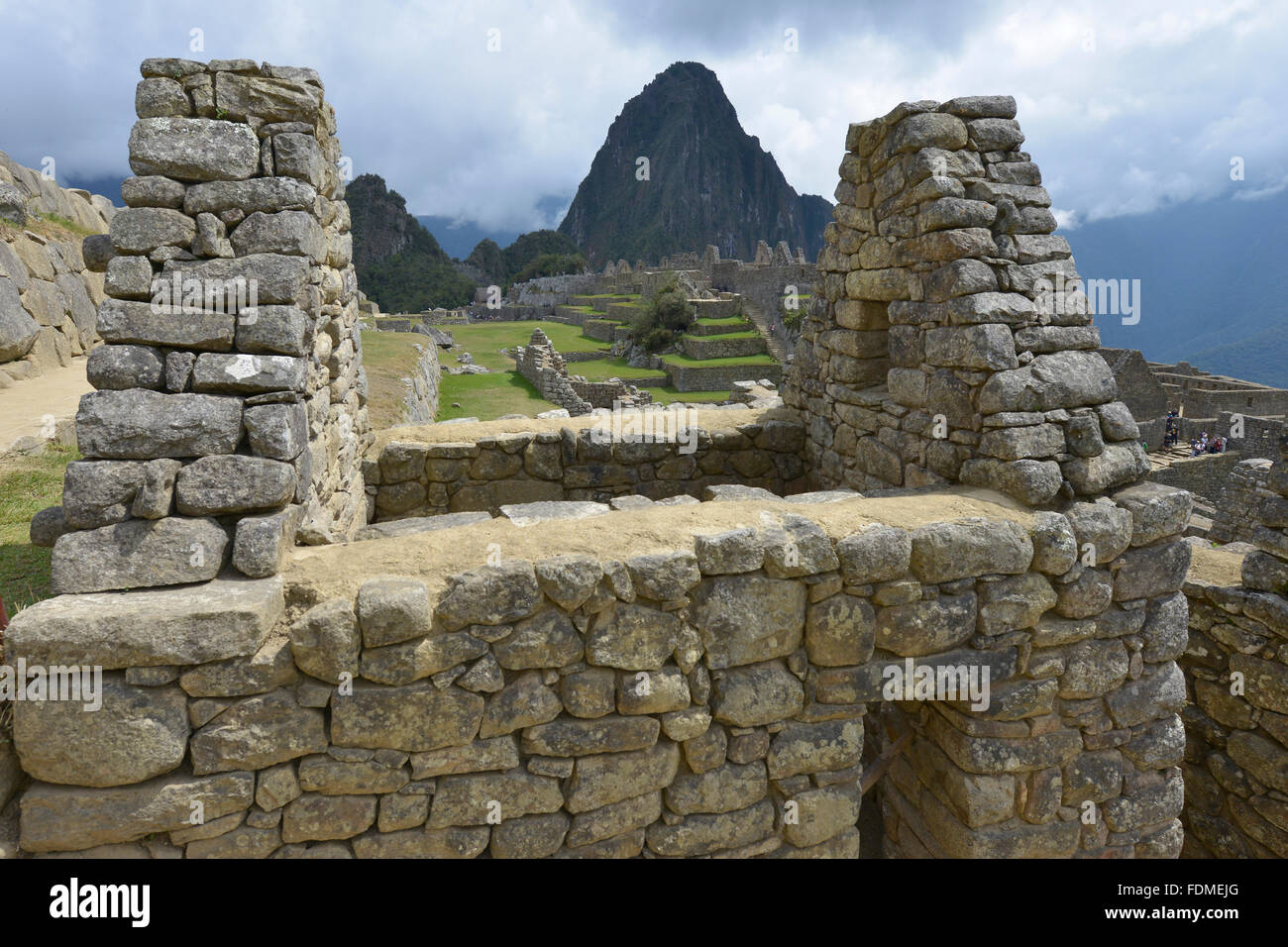 Machu Picchu, Peru, UNESCO World Heritage Site in 1983. One of the New ...