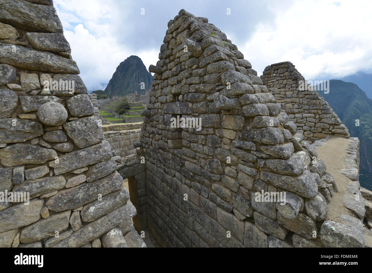 Machu Picchu, Peru, UNESCO World Heritage Site in 1983. One of the New ...