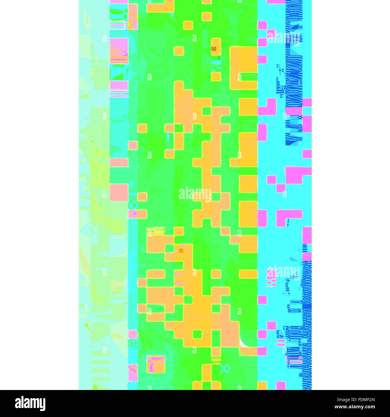 vector vibrant blue green colors horizontal stripes pink orange pixels ...