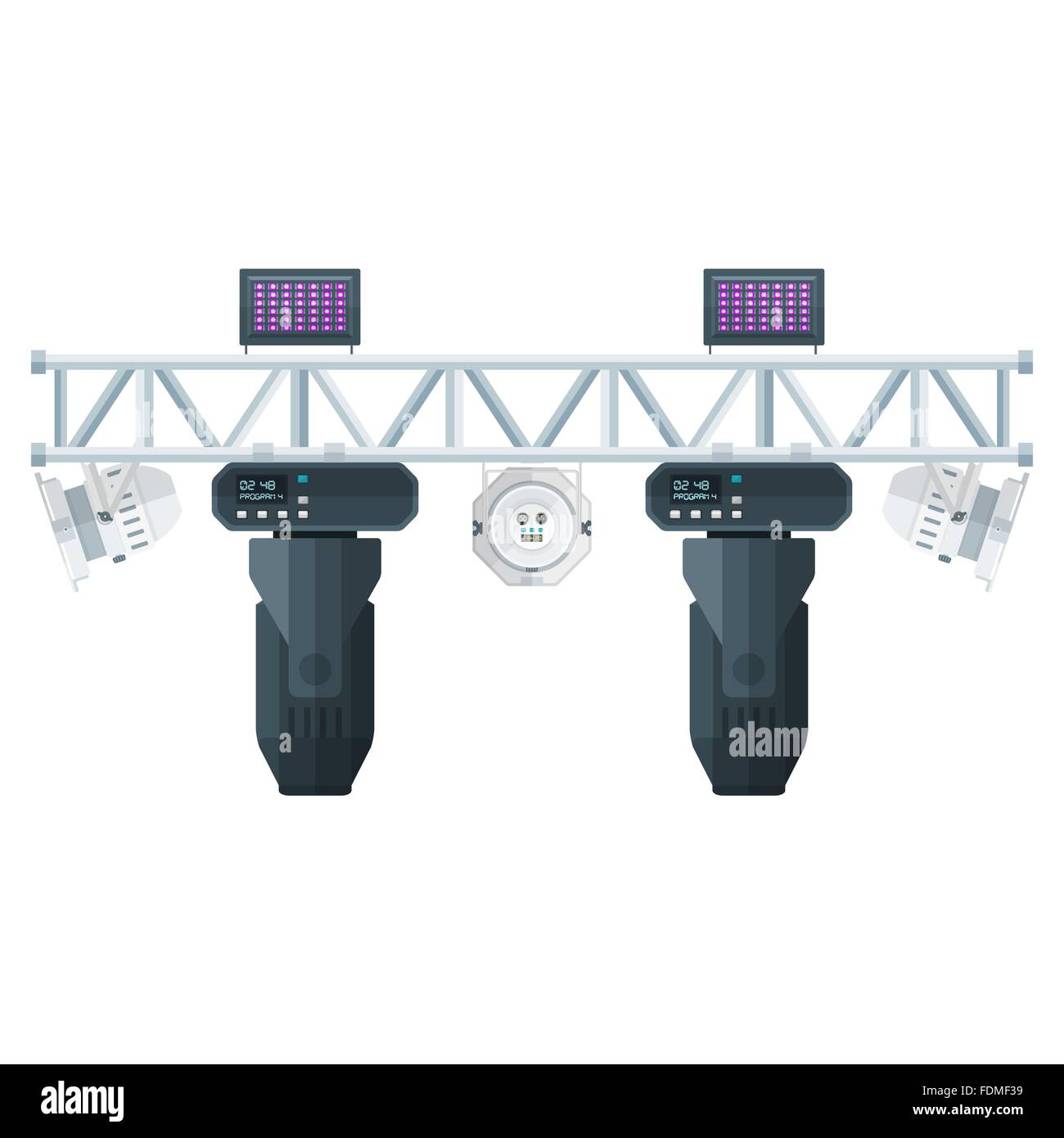 Moving beam Stock Vector Images - Alamy