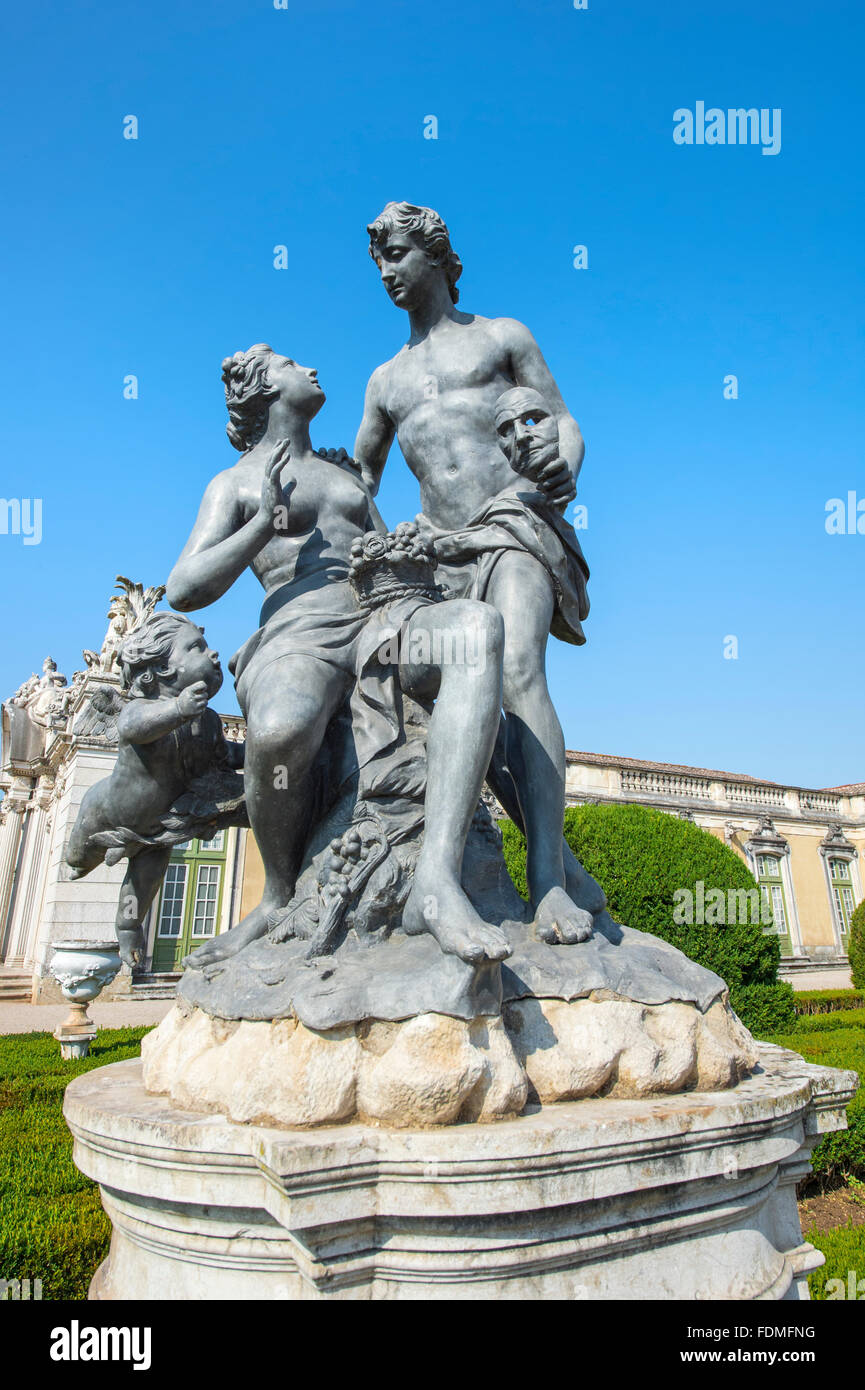 Statue of Vertumnus and Pomona by John Cheere, Royal Summer Palace of ...