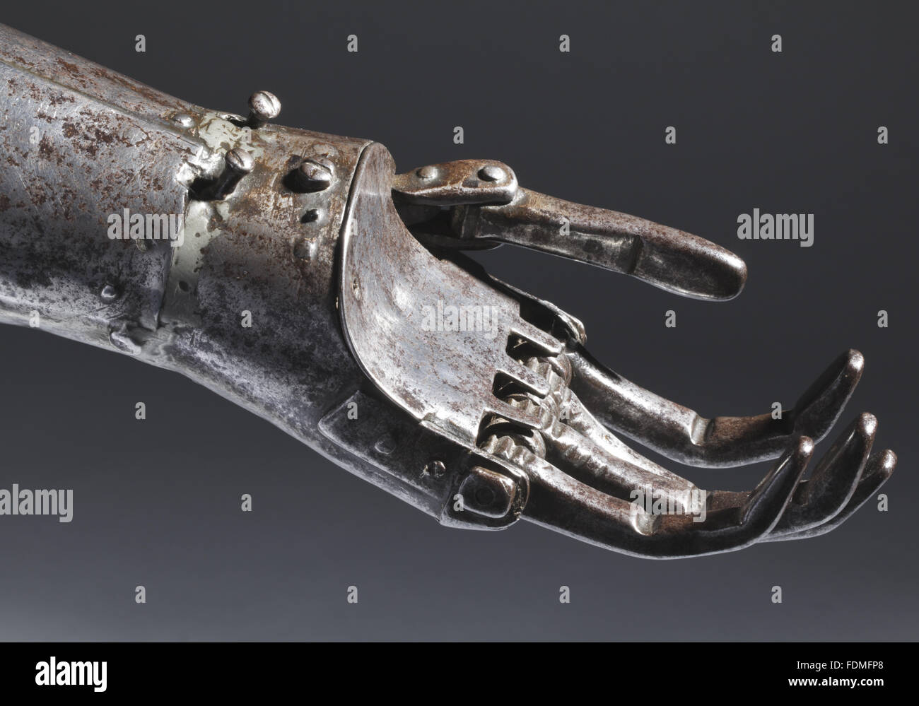 A vambrace or forearm defence, probably German seventeenth century, for ...