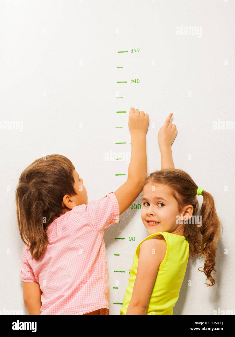 Height chart hi-res stock photography and images - Alamy